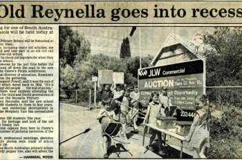 History of Reynella - Newspaper clippings - Reynella Primary School